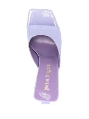 Palm Angels 113mm Palm Tree Sandals - Purple