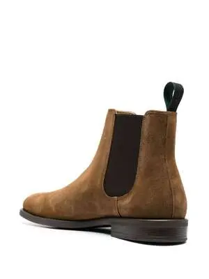 Paul Smith Cedric Almond-toe Chelsea Boots - Brown