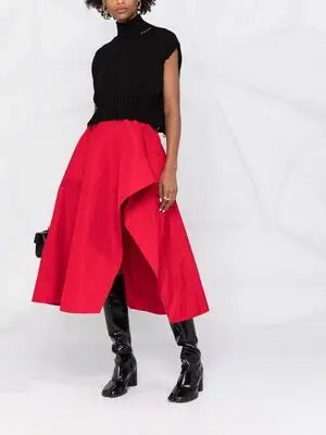 Marni Distressed Cropped Vest