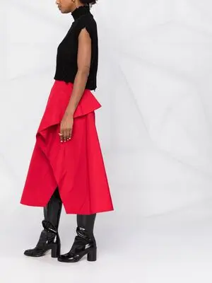 Marni Distressed Cropped Vest