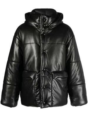 Nanushka Hide Faux-leather Puffer Jacket