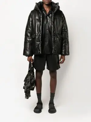 Nanushka Hide Faux-leather Puffer Jacket