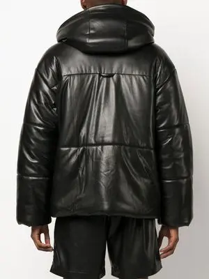 Nanushka Hide Faux-leather Puffer Jacket