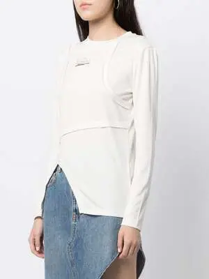 FENG CHEN WANG Fitted Crew-neck Jumper