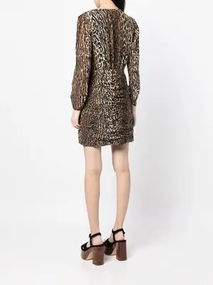 rixo tiger sequin dress Rixo London + Maria Tiger Sequin Dress