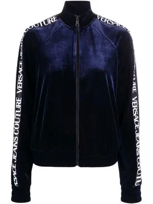 Versace Logo Tape Sweatshirt