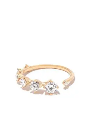 Fernando Jorge 18kt Yellow Sequence Diamond Ring - Gold