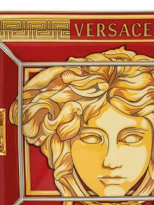 Versace Medusa Head-print Ashtray - Red