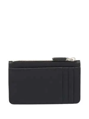 Prada Leather Card Holder - Black