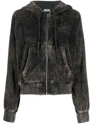 DIESEL® Vintage-wash Cotton Hoodie