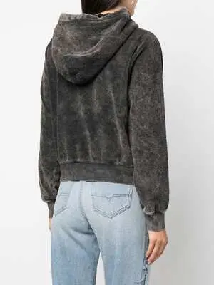 DIESEL® Vintage-wash Cotton Hoodie