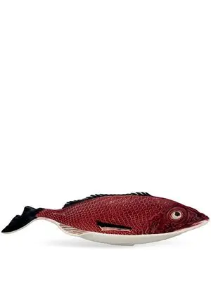 BORDALLO PINHEIRO Peixes' Fish Platter - Red