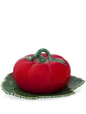 BORDALLO PINHEIRO Tomate' Butter-dish - Red