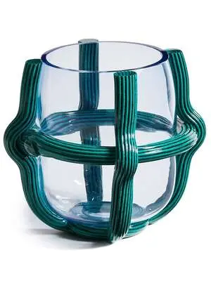 CASSINA Sestiere Glass Vase - Blue