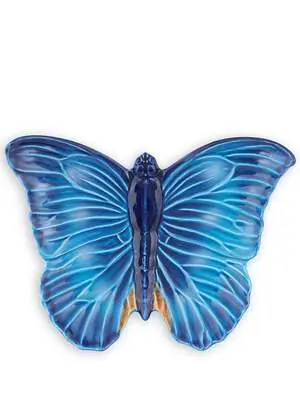 BORDALLO PINHEIRO Cloudy Butterflies' Dish - Blue