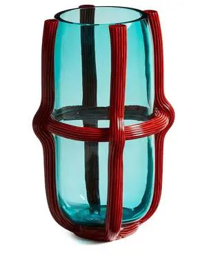 CASSINA Sestiere Glass Vase - Blue