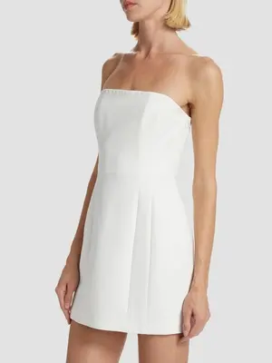 A.L.C. Elsie Strapless Minidress - White