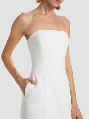 A.L.C. Elsie Strapless Minidress - White
