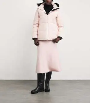 Canada Goose Down-filled Chelsea Parka Coat - Pink