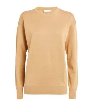 Olivia Von Halle Silk-cashmere Carmel Tracksuit