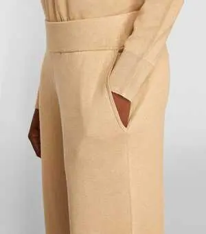 Olivia Von Halle Silk-cashmere Carmel Tracksuit