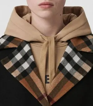 Burberry Wool Reversible Check Coat