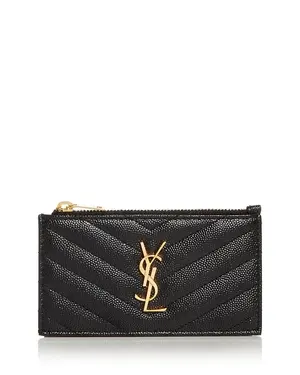 Saint Laurent Cassandre Gold Tone Accessories