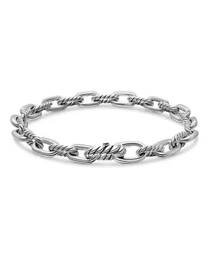 David Yurman Dy Madison Chain Bracelet In Sterling - Silver