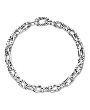 David Yurman Dy Madison Chain Bracelet In Sterling - Silver