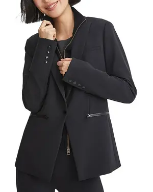 Veronica Beard Cashmere Uptown Dickey - Black