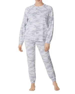 Sanctuary Printed Popover & Jogger Pajama Set