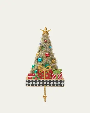 MARK ROBERTS Christmas Tree Stocking Holder - Multi