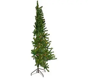 NORTHLIGHT 7.5' Prelit Canadian Pine Christmas All Tree