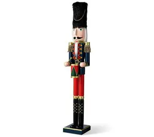 GLITZHOME 36' Indoor Outdoor Christmas Drummer Cracker - One-color