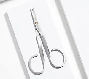 TWEEZERMAN Stainless Steel Cuticle Scissors - Silver