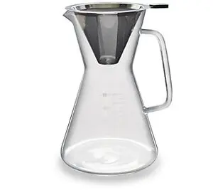 THE LONDON SIP London Sip 8-cup Glass Pour Over Carafe With Re Usable Filter - One-color
