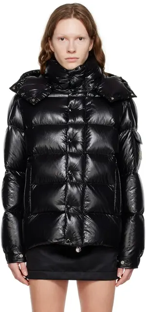 Moncler Moncler Green Moncler Maya 70 Down Jacket 999 Black
