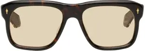 JACQUES MARIE MAGE JACQUES MARIE MAGE Tortoiseshell Yves Sunglasses - 6d-agar