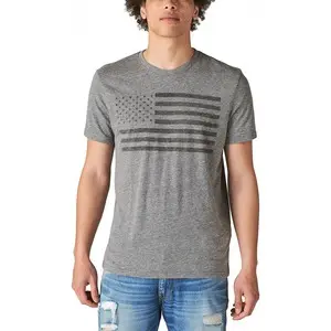 LUCKY BRAND Us Flag Graphic Tee