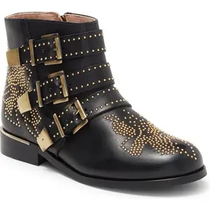Chloé Susanna Stud Bootie Black