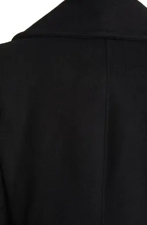SCHOTT Slim Fit Wool Naval Officer's Coat