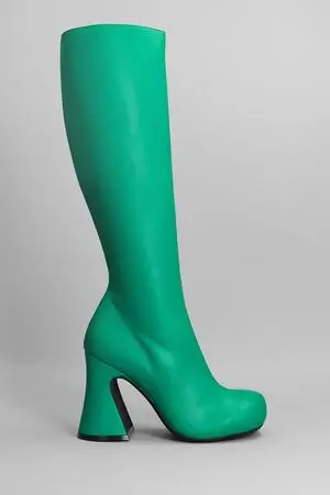 Marni High Heels Boots In Leather