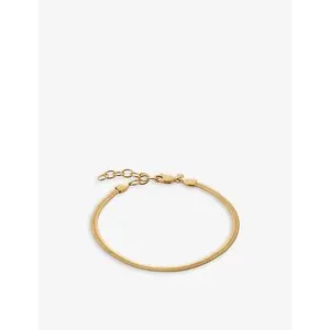 Monica Vinader Snake Chain Bracelet - Gold