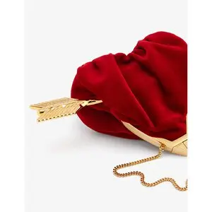 Moschino Heart And Arrow Cotton Top-handle Bag
