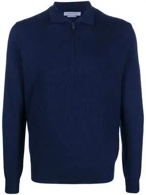 Corneliani Long-sleeve Polo Jumper