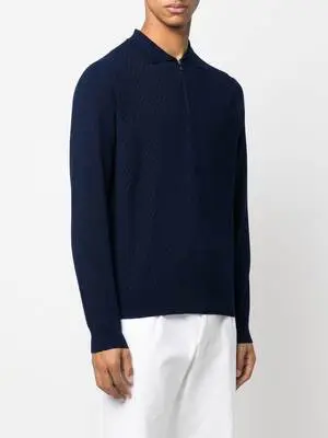 Corneliani Long-sleeve Polo Jumper