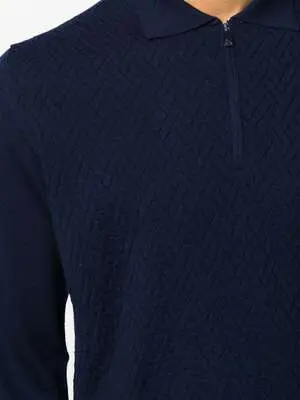 Corneliani Long-sleeve Polo Jumper