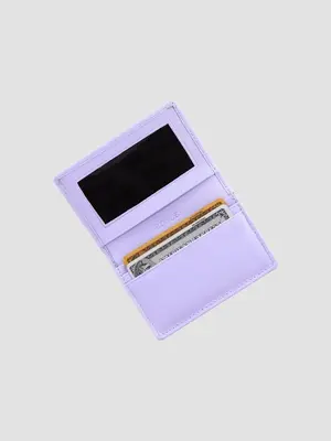 ROYCE NEW YORK Business Card Holder Lavender