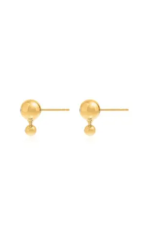 STATE PROPERTY Nemara 18k Yellow Diamond Earrings