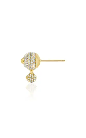 STATE PROPERTY Nemara 18k Yellow Diamond Earrings